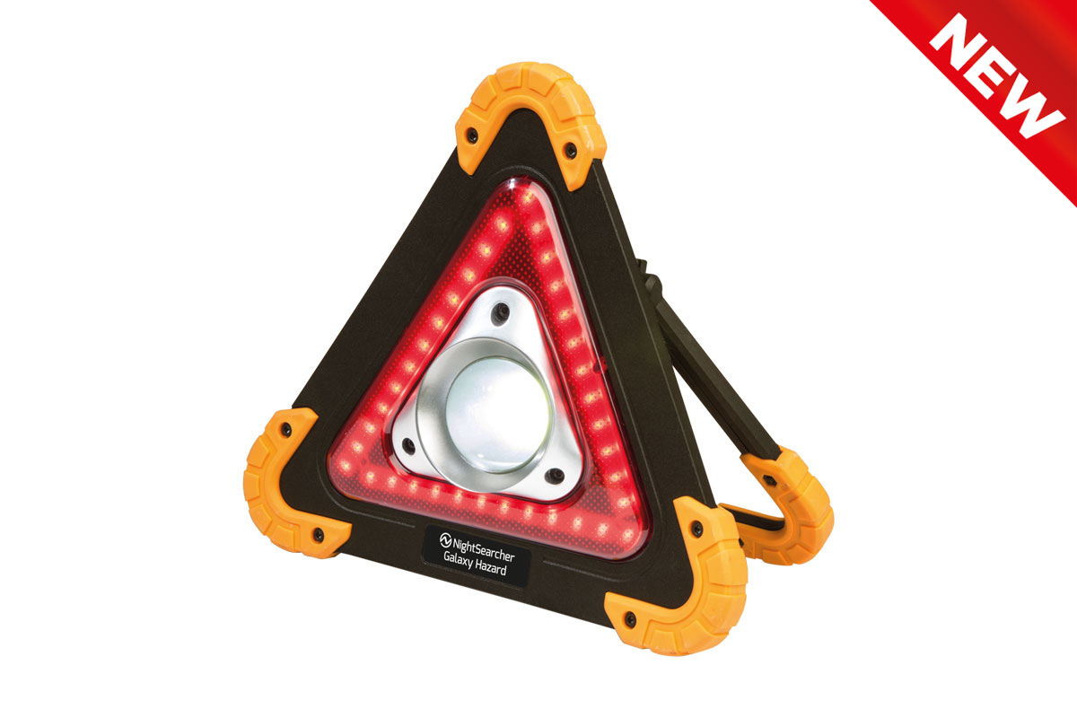 Nightsearcher NSGALAXYHAZARD Rechargeable Hazard Warning Light 1200...
